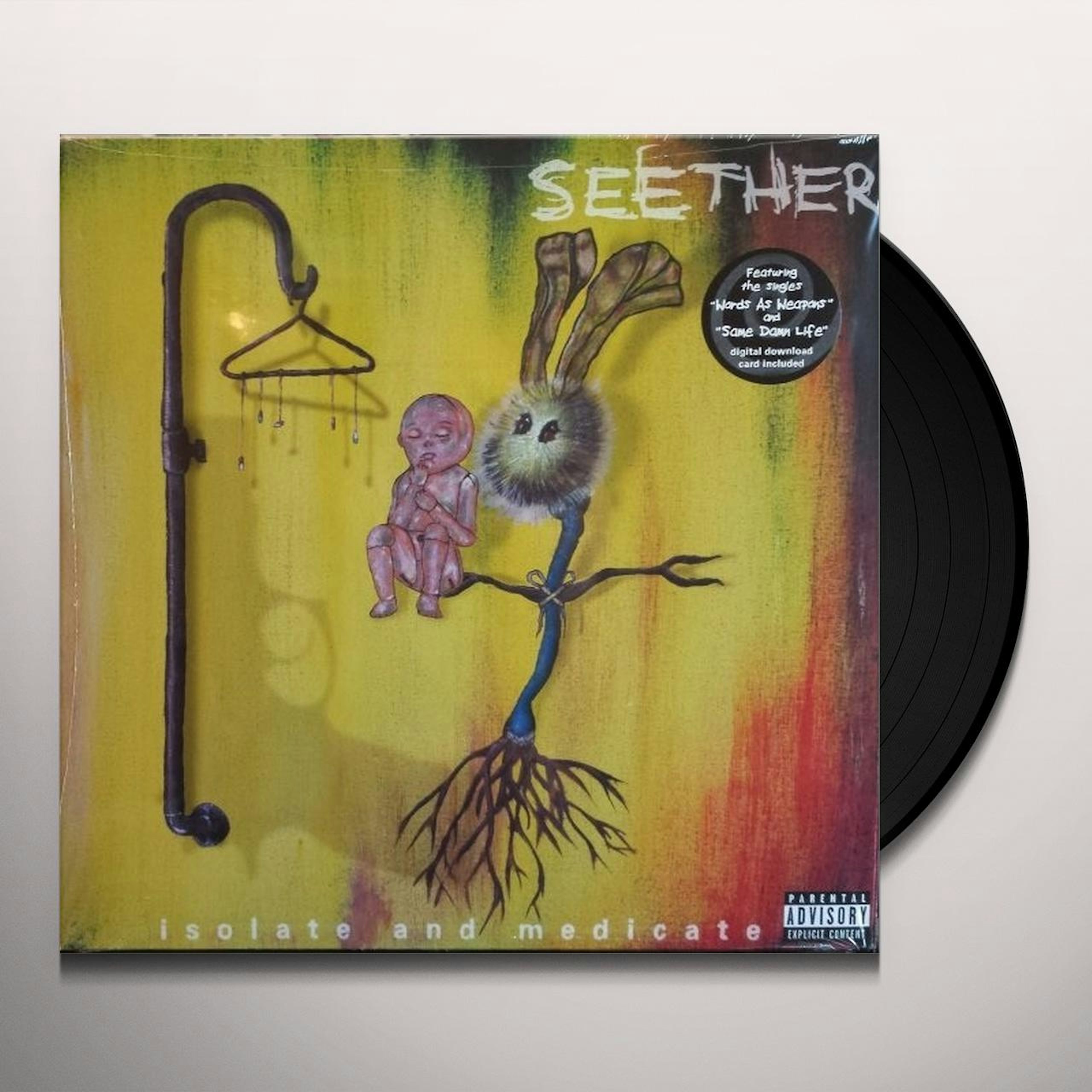 Seether ISOLATE & MEDICATE Vinyl Record