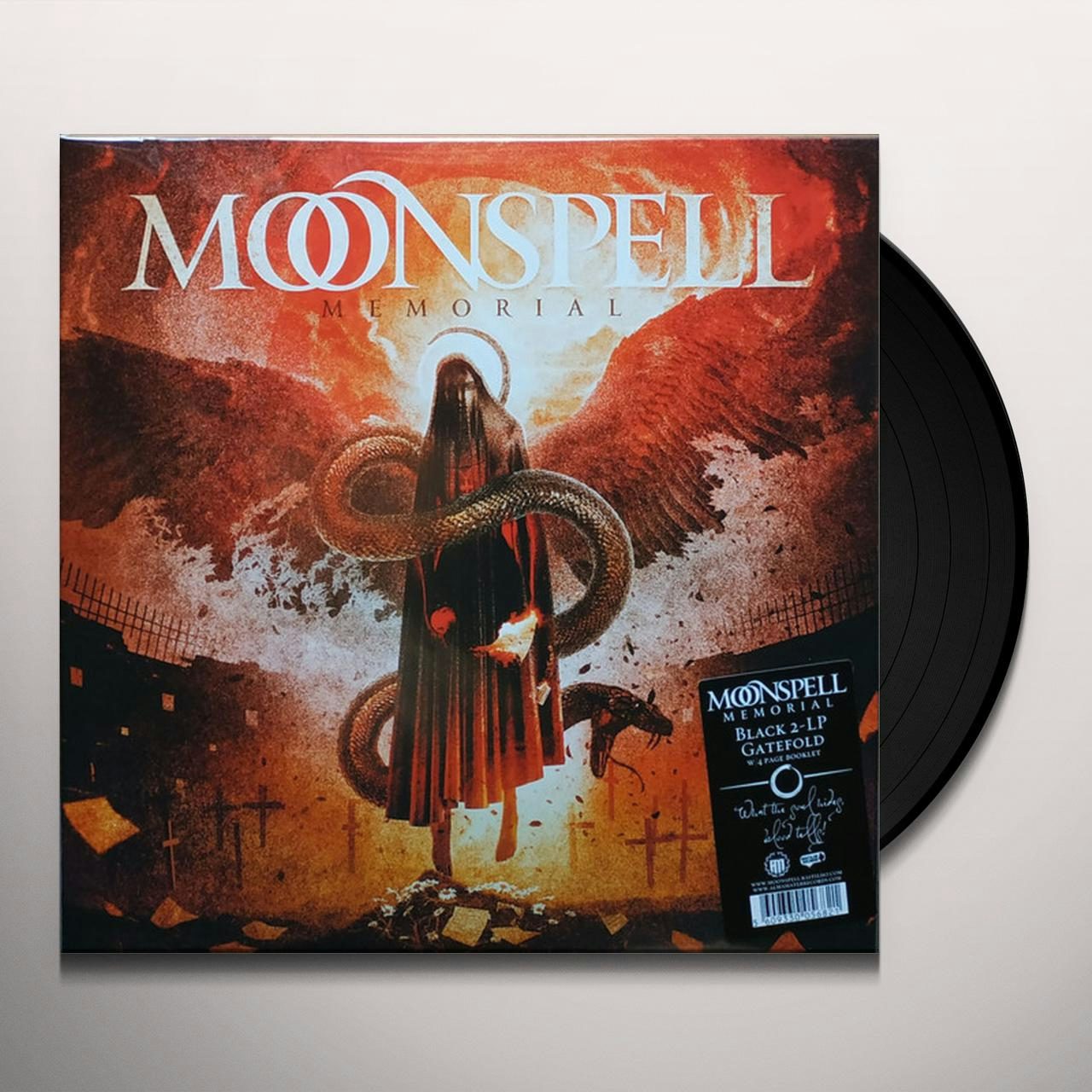 Moonspell MEMORIAL Vinyl Record