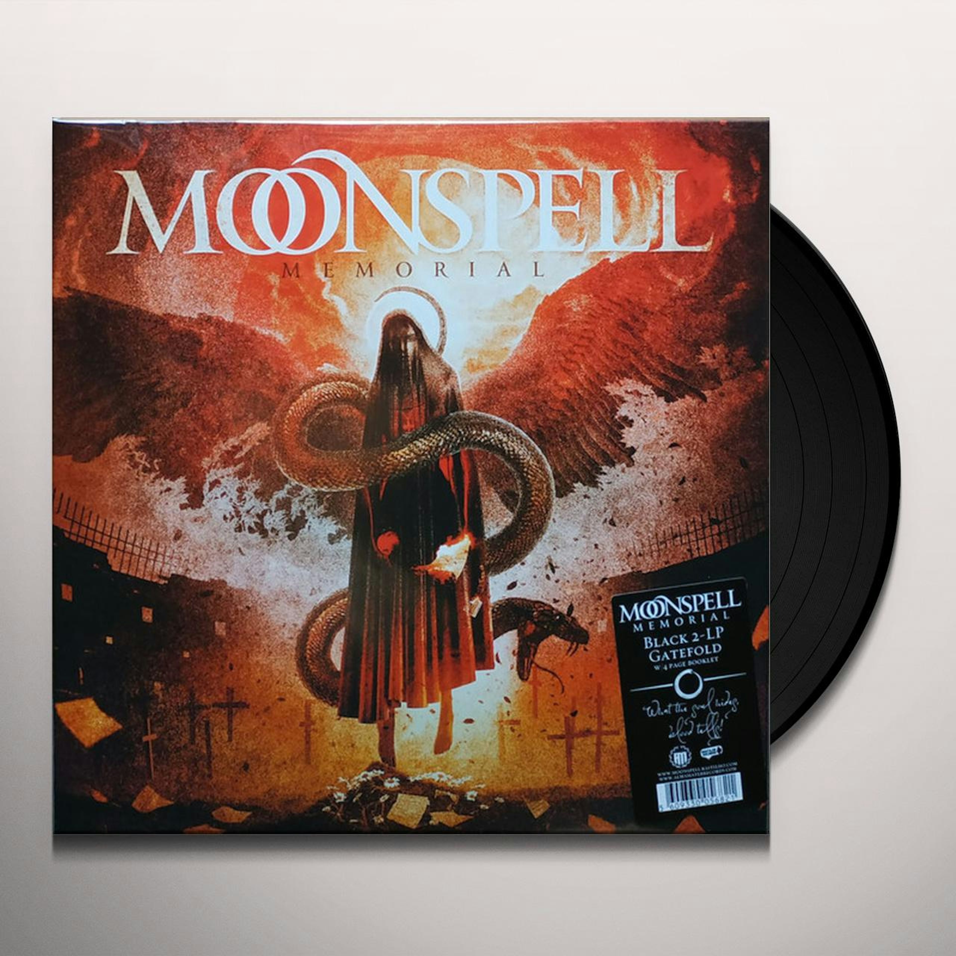 Moonspell MEMORIAL Vinyl Record