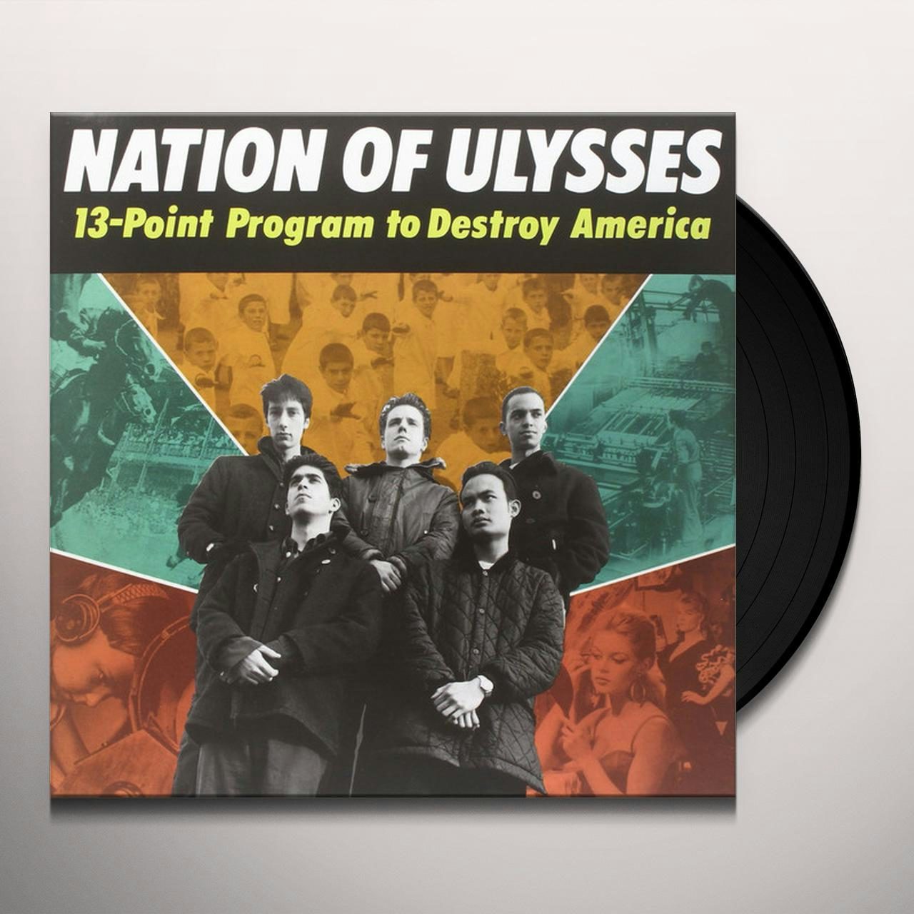 Nation of Ulysses 13 POINT PROGRAM TO DESTROY AMERICA Vinyl Record