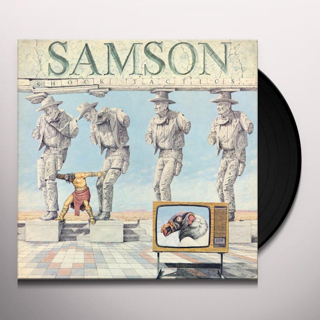 Samson Shock Tactics (Limited Crimson Loincloth Vinyl Record