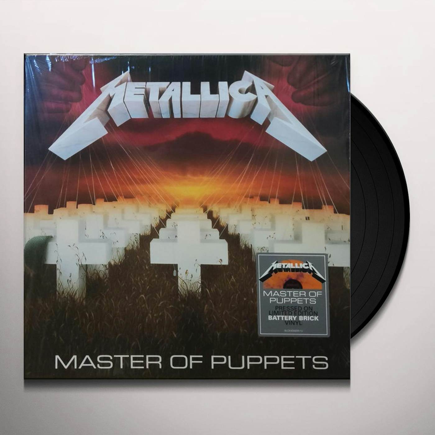 Metallica MASTER OF PUPPETS (COLOURED VINYL) Vinyl Record