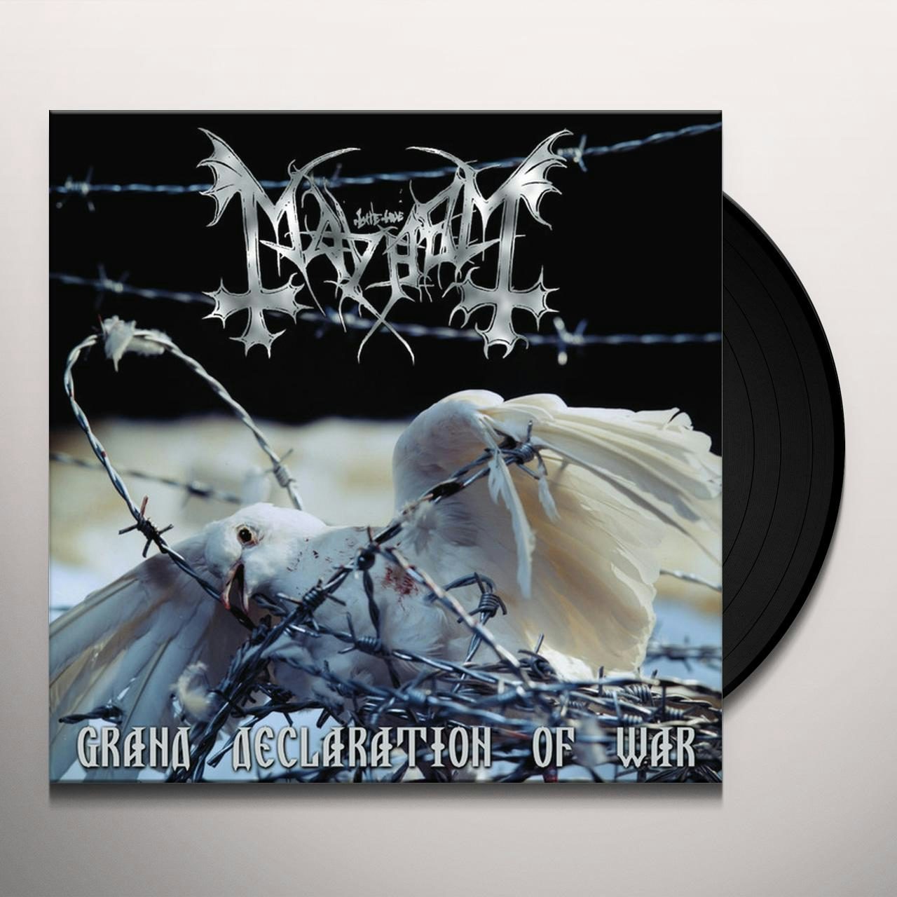 Mayhem GRAND DECLARATION OF WAR Vinyl Record