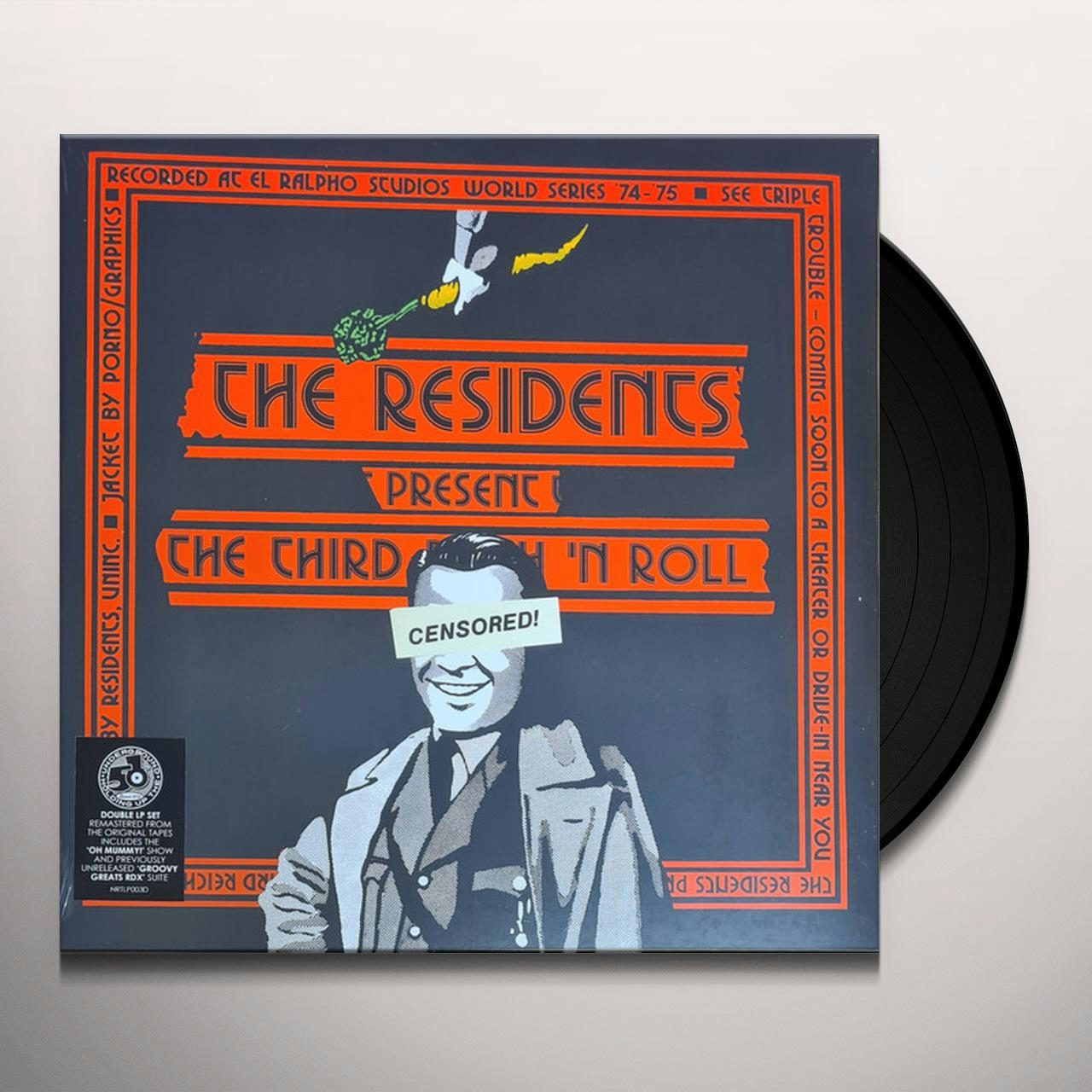 The Residents THIRD REICH 'N ROLL: PRESERVED EDITION (2LP) Vinyl Record