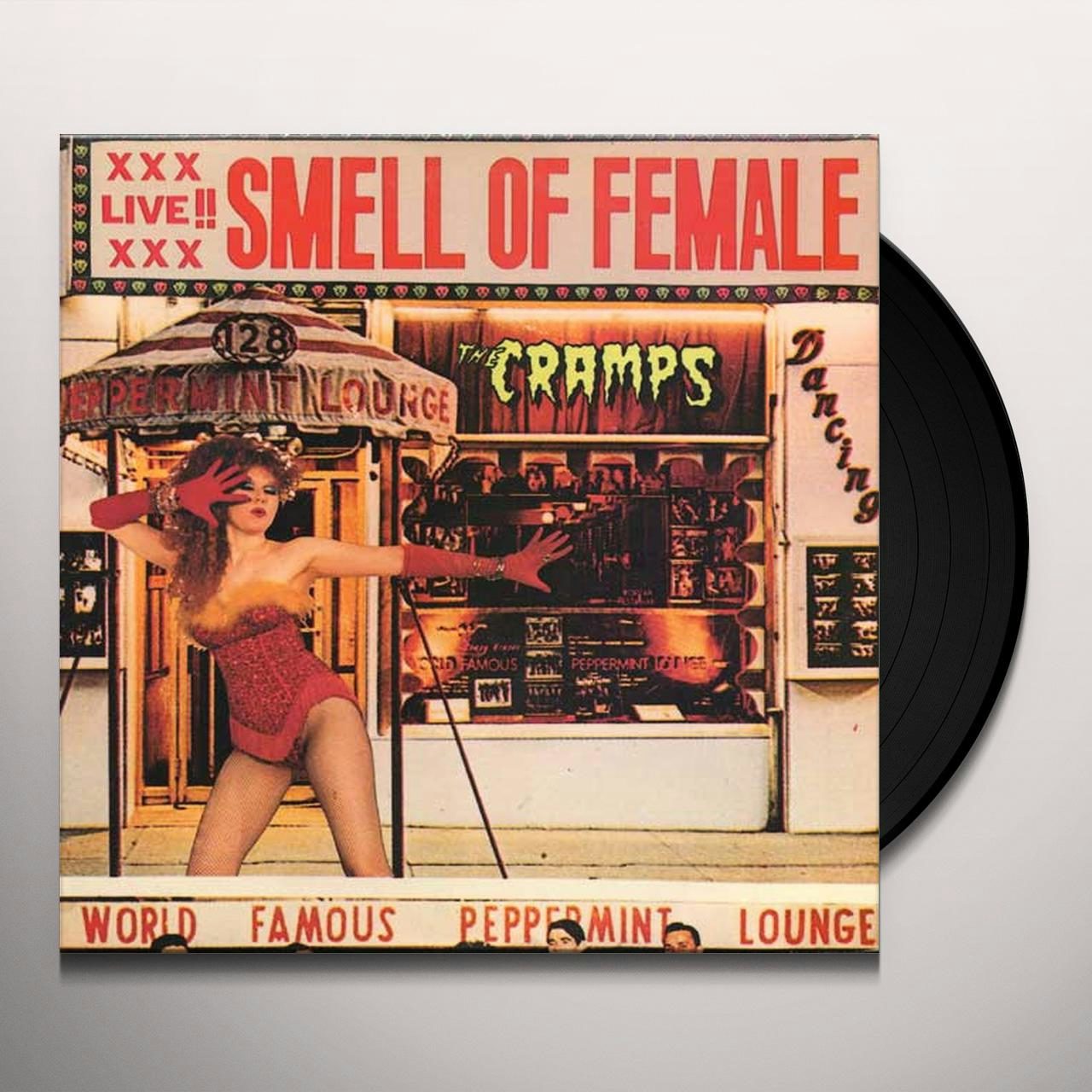 The Cramps SMELL OF FEMALE Vinyl Record