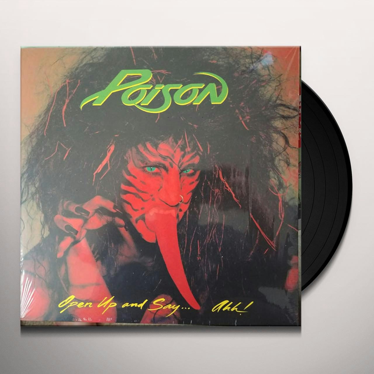 Poison OPEN UP AND SAY AHH Vinyl Record