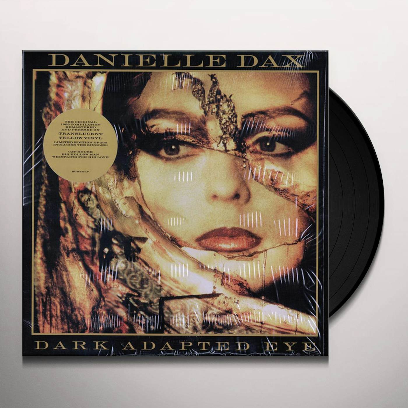 Danielle Dax DARK ADAPTED EYE (YELLOW VINYL) Vinyl Record