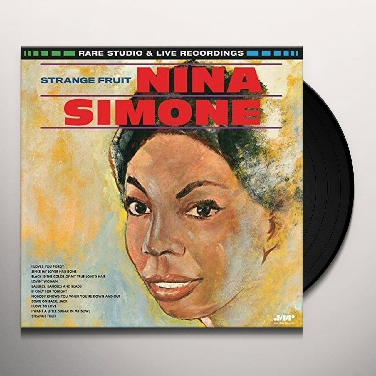 Nina Simone STRANGE FRUIT Vinyl Record