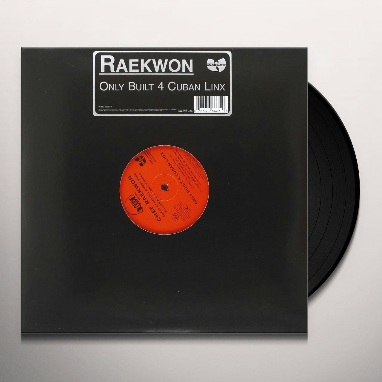 Raekwon ONLY BUILT 4 CUBAN LINX Vinyl Record