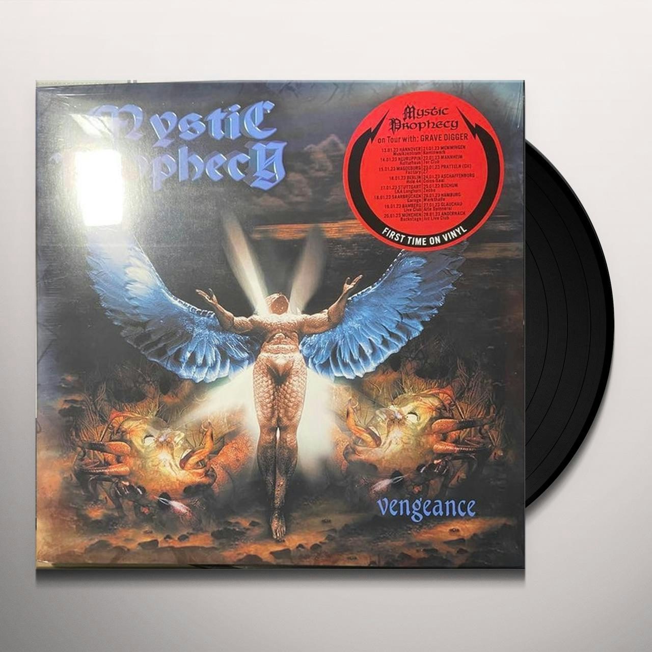 Mystic Prophecy LP - Vengeance (Gold Vinyl)
