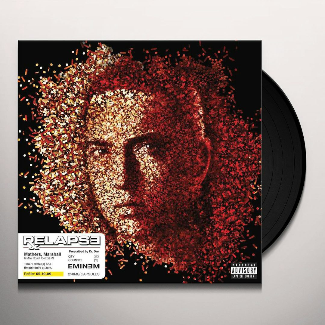 Eminem RELAPSE Vinyl Record