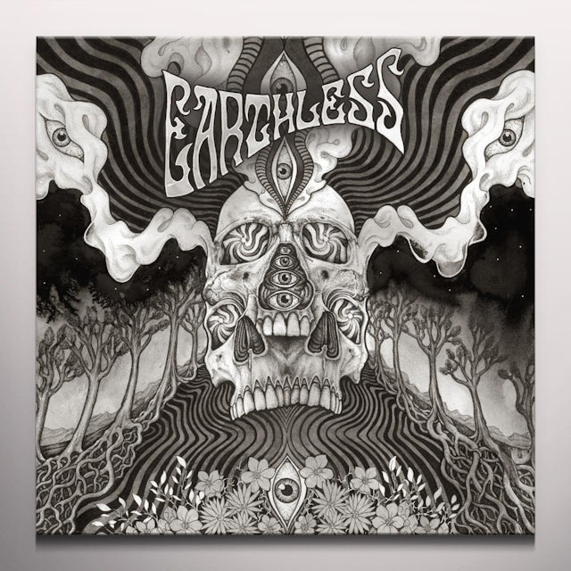 Earthless BLACK HEAVEN (CLEAR & BLACK VINYL) Vinyl Record