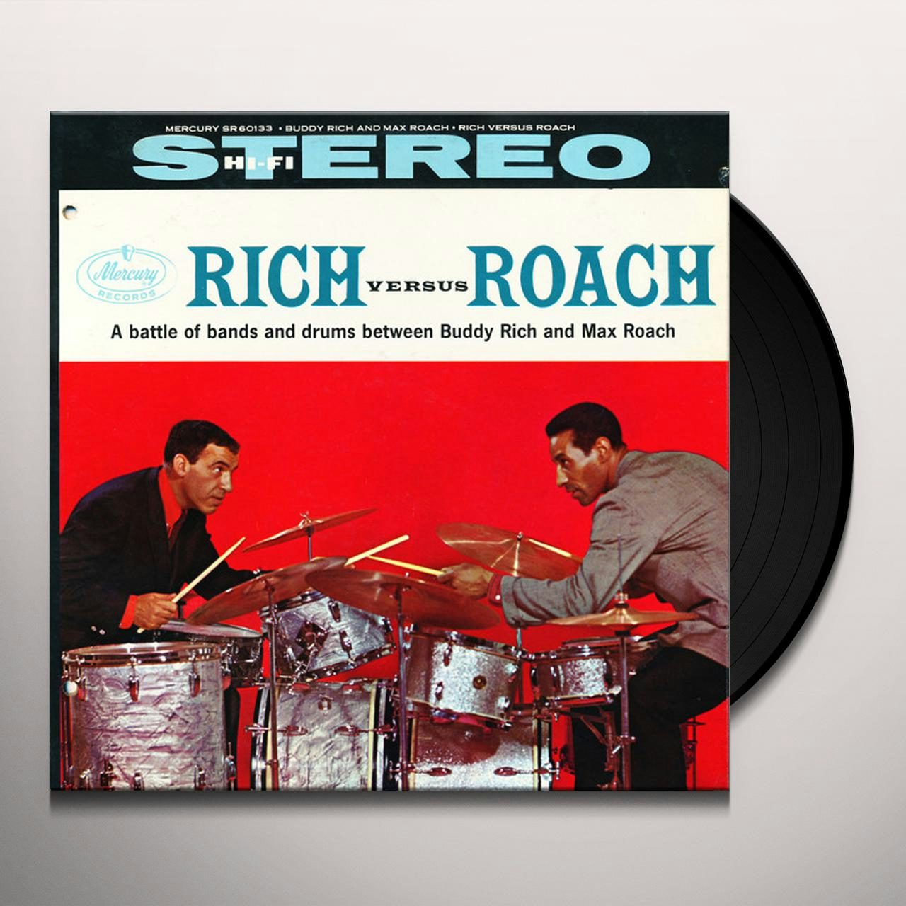 Buddy Rich / Max Roach Rich Versus Roach Vinyl Record