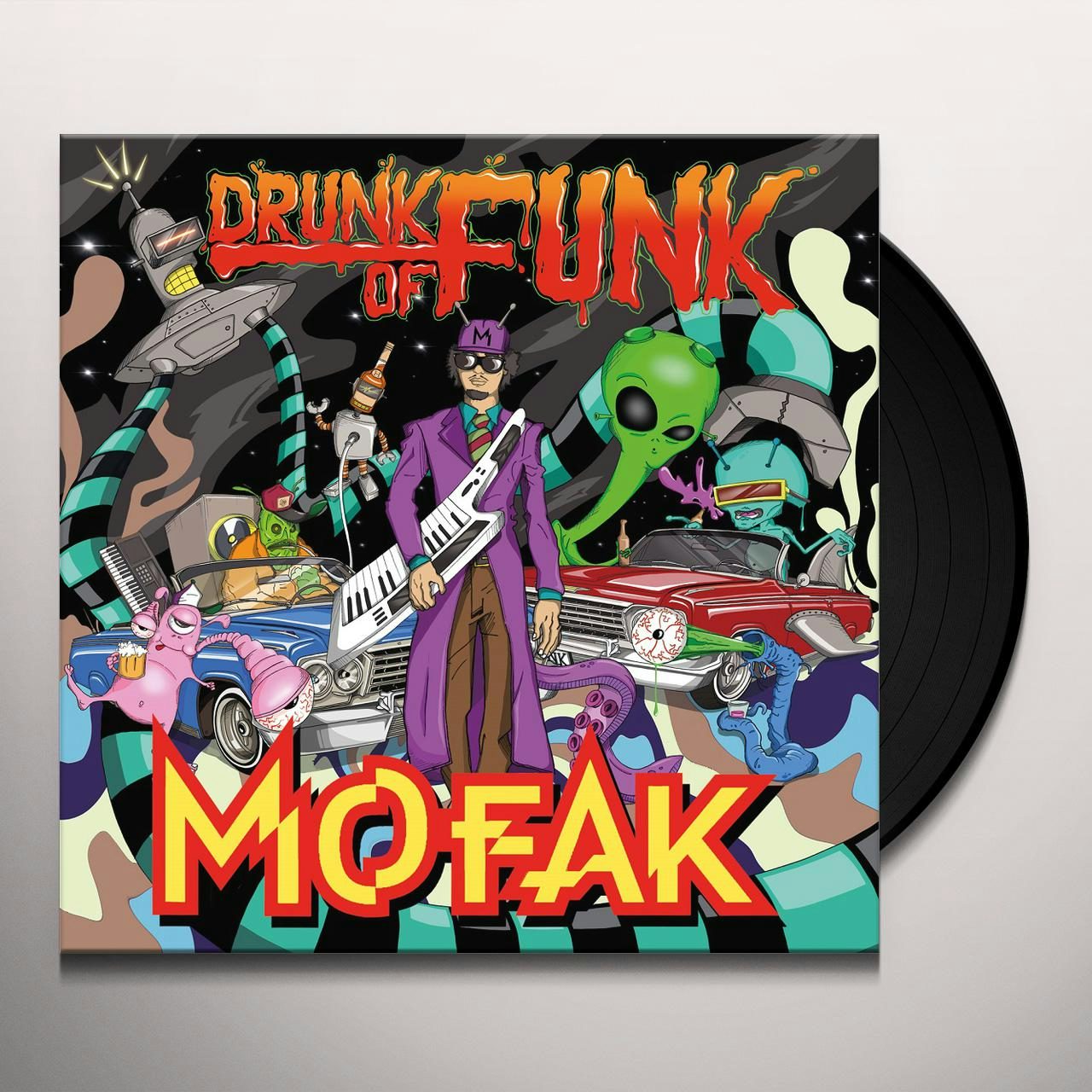 Mofak Drunk of Funk Vinyl Record