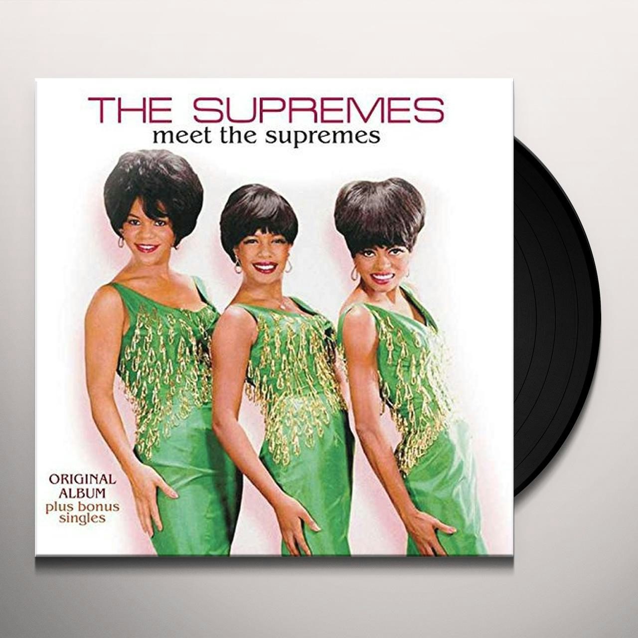 MEET THE SUPREMES Vinyl Record
