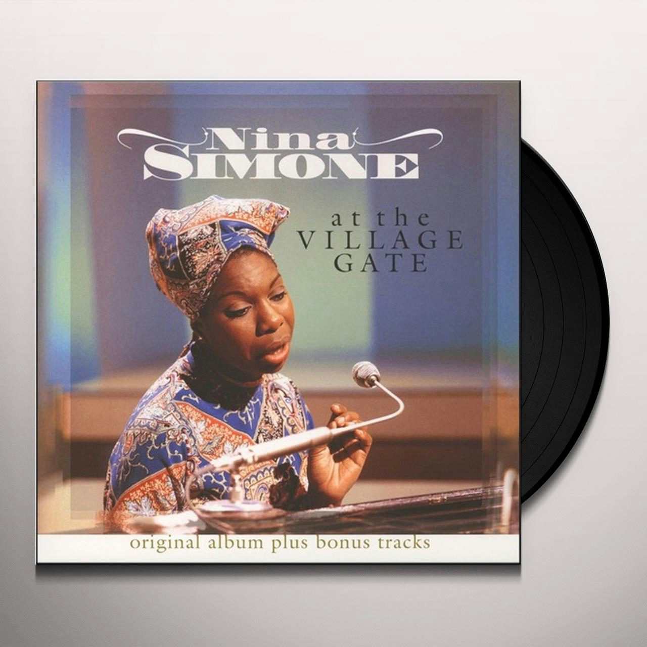 Nina Simone AT THE VILLAGE GATE (180G) Vinyl Record