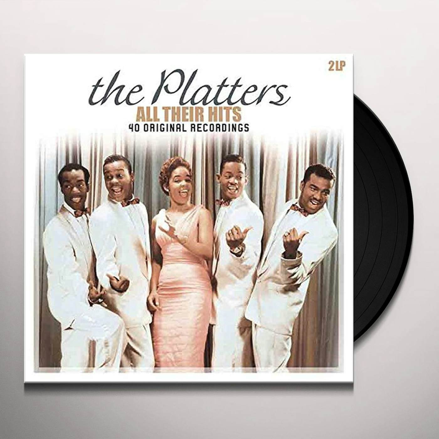 The Platters ALL THEIR HITS (180G) Vinyl Record