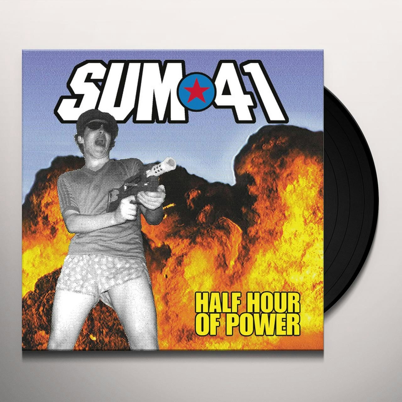 Sum 41 HALF HOUR OF POWER Vinyl Record