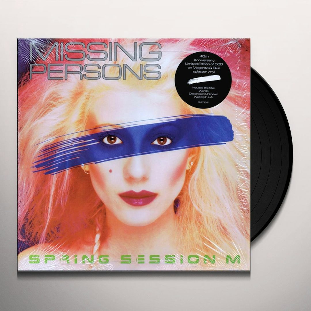 Missing Persons SPRING SESSION M (RED & PURPLE VINYL) Vinyl Record