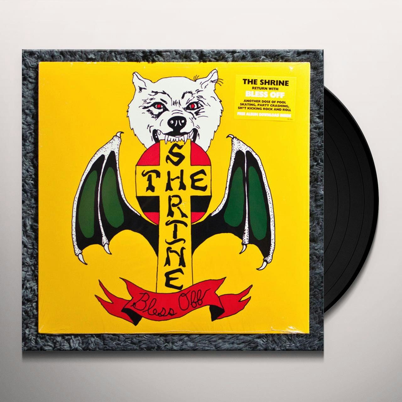 The Shrine BLESS OFF Vinyl Record