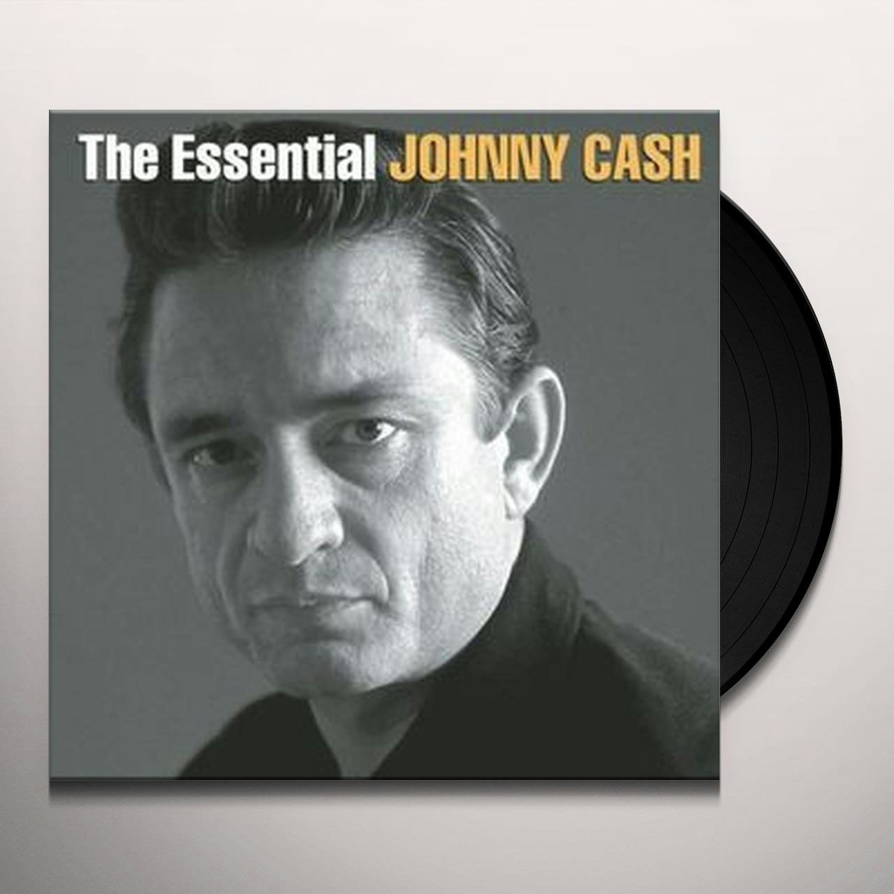 ESSENTIAL JOHNNY CASH - Double LP Vinyl Record