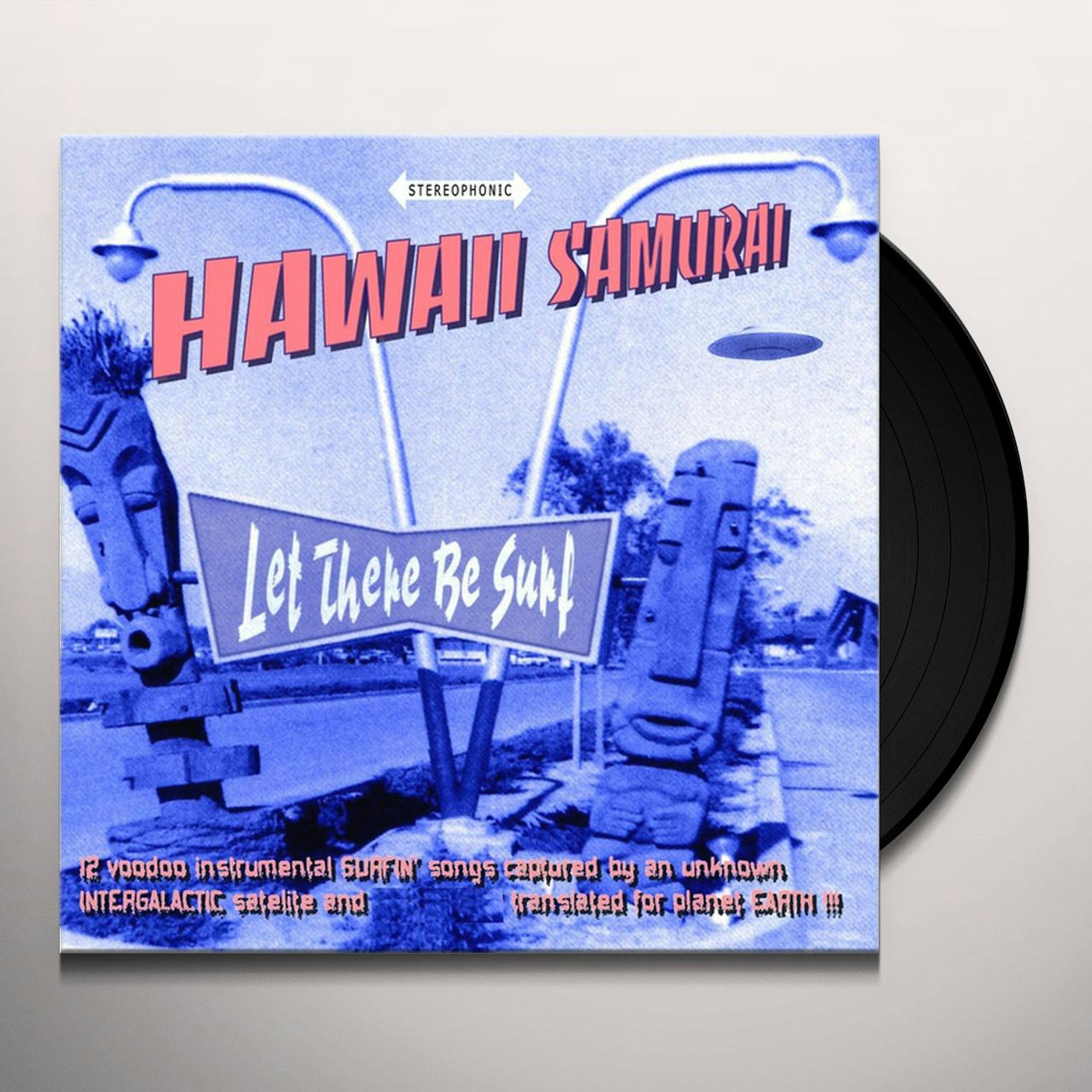 Hawaii Samurai LET THERE BE SURF Vinyl Record
