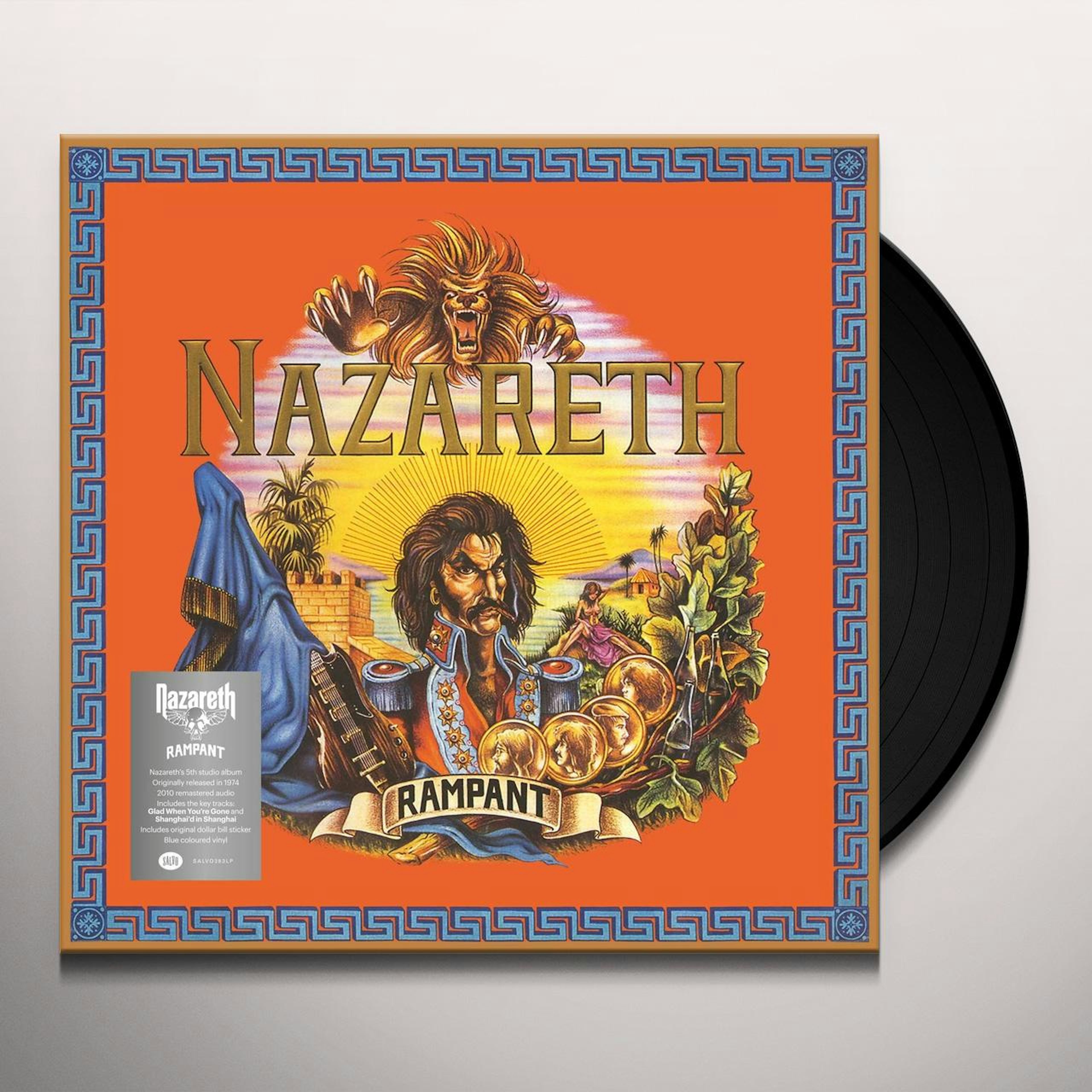 Nazareth RAMPANT Vinyl Record