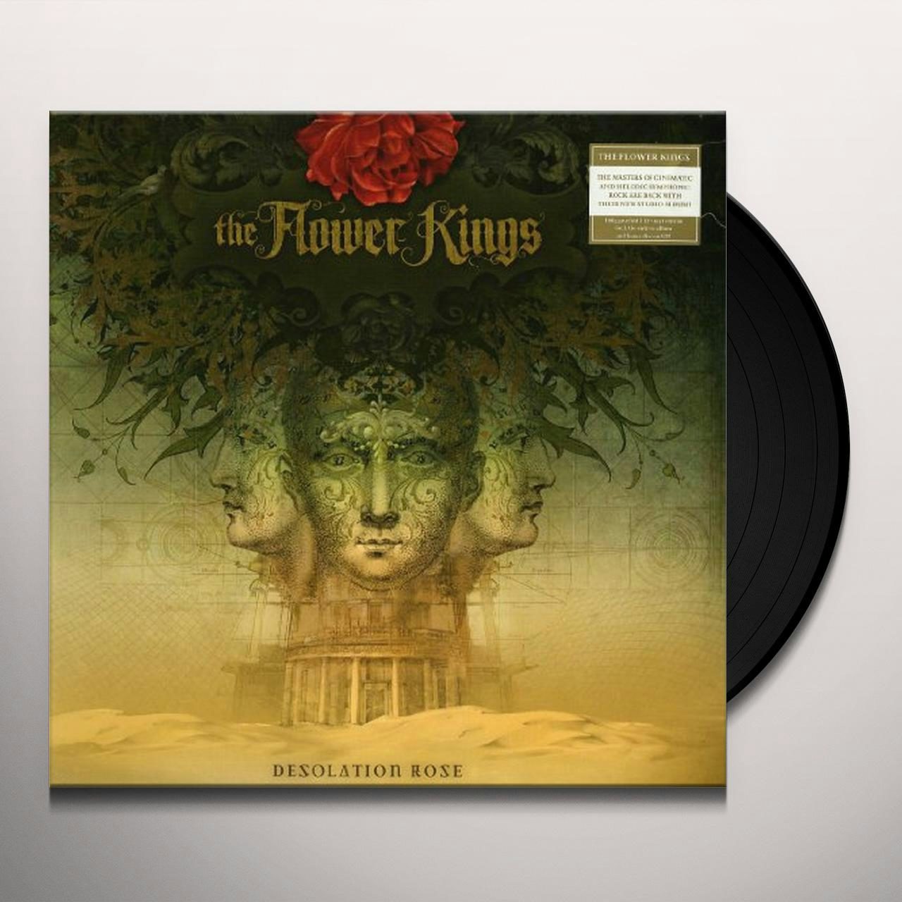 The Flower Kings DESOLATION ROSE Vinyl Record