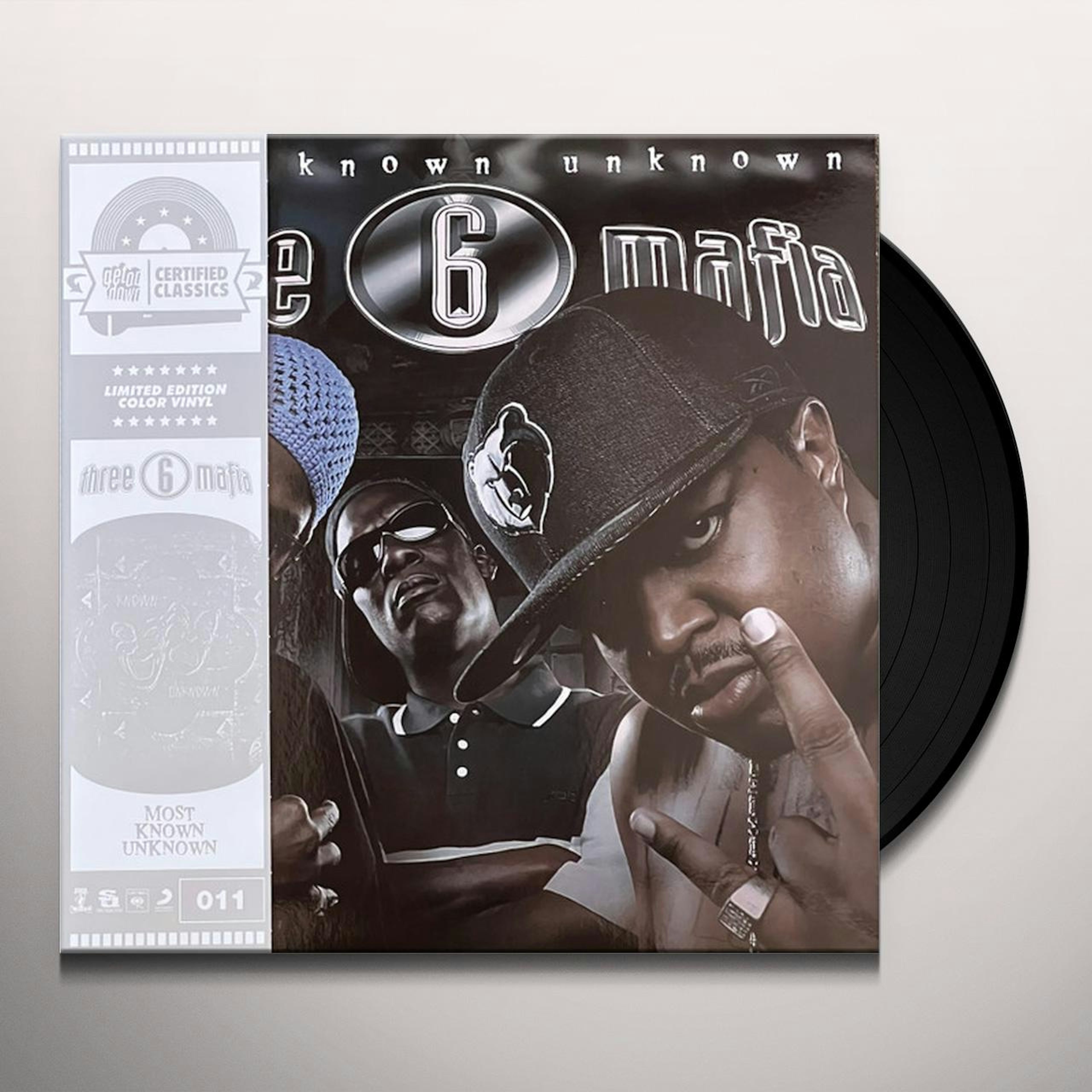 Three 6 Mafia MOST KNOWN UNKNOWN (SILVER VINYL/2LP) Vinyl Record