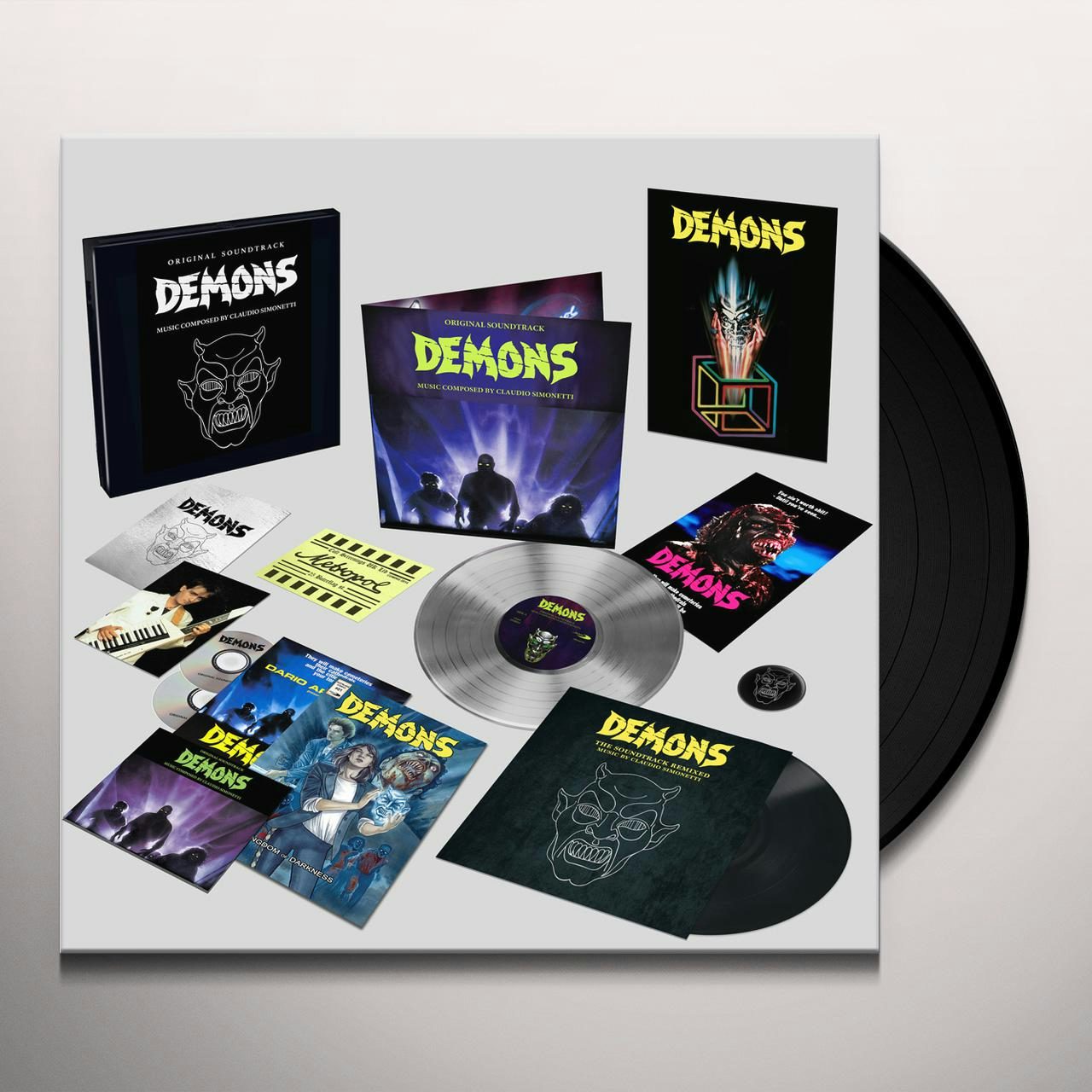Claudio Simonetti DEMONS / Original Soundtrack Vinyl Record