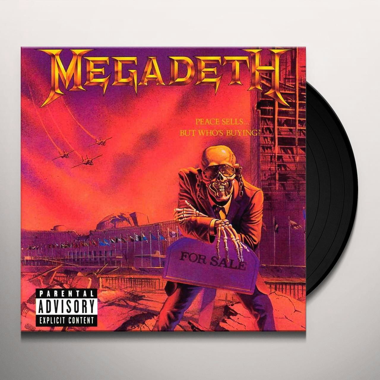 Megadeth PEACE SELLS Vinyl Record