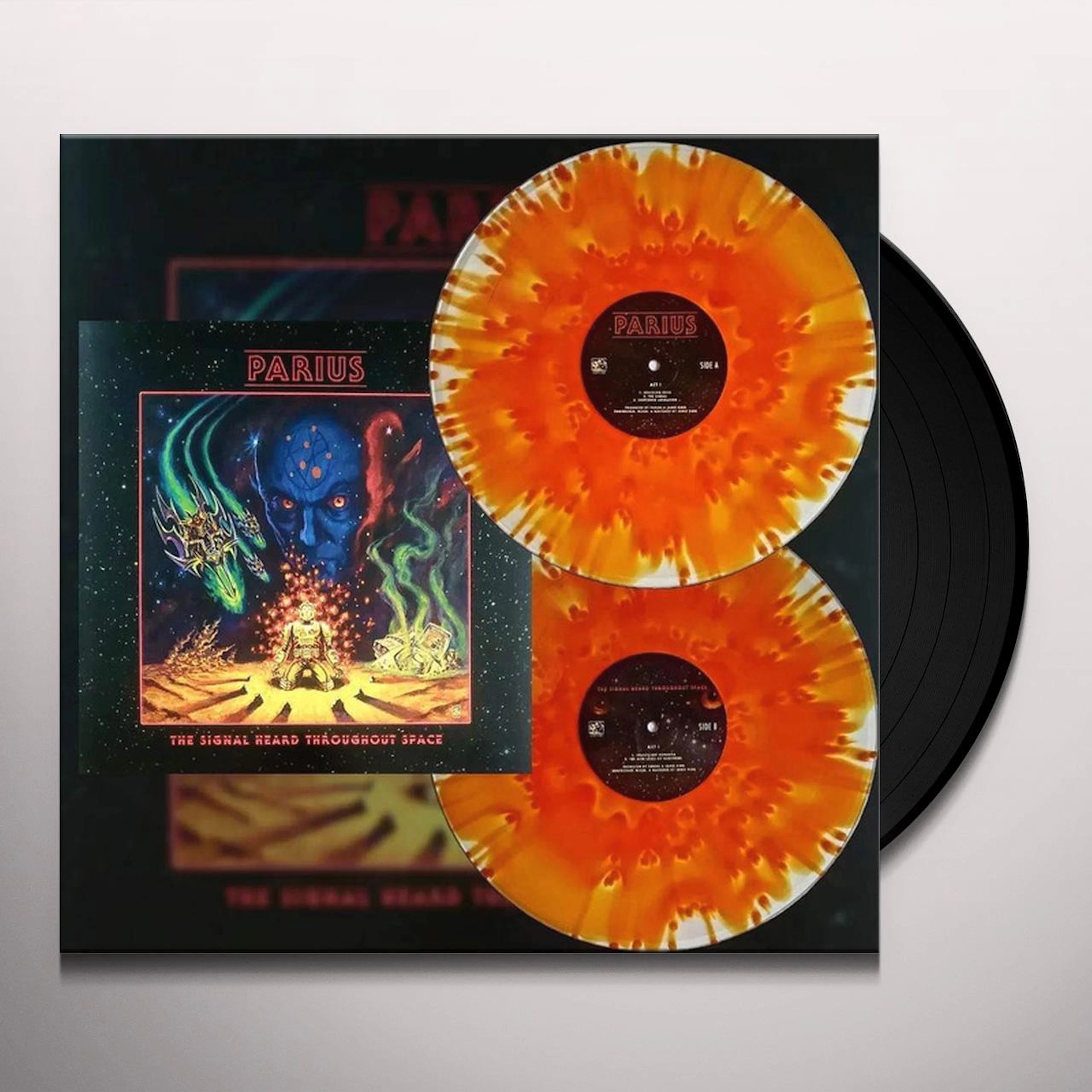 Parius SIGNAL HEARD THROUGHOUT SPACE (RANDOM COLOR VINYL/2LP) Vinyl Record