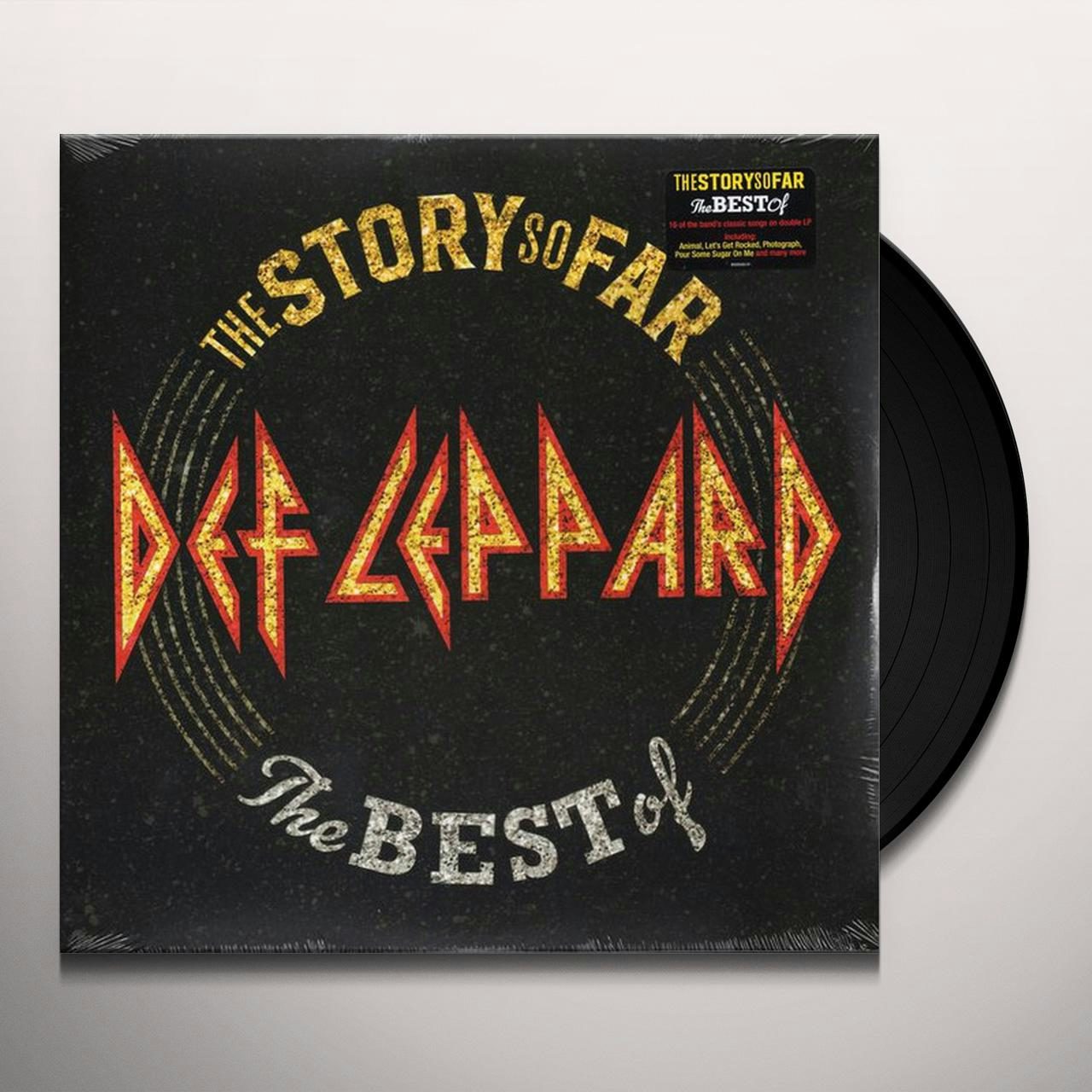 STORY SO FAR: THE BEST OF DEF LEPPARD (2 LP) Vinyl Record