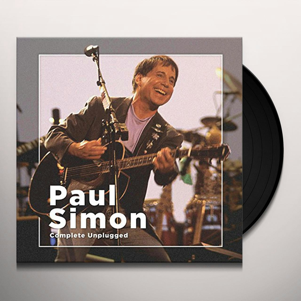 Paul Simon COMPLETE UNPLUGGED Vinyl Record