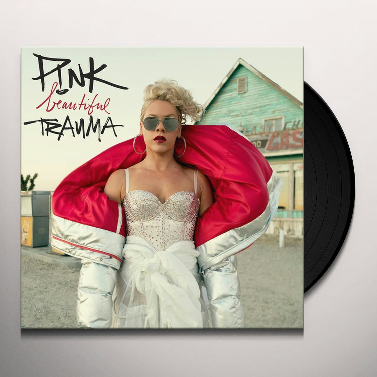 P!nk BEAUTIFUL TRAUMA Vinyl Record