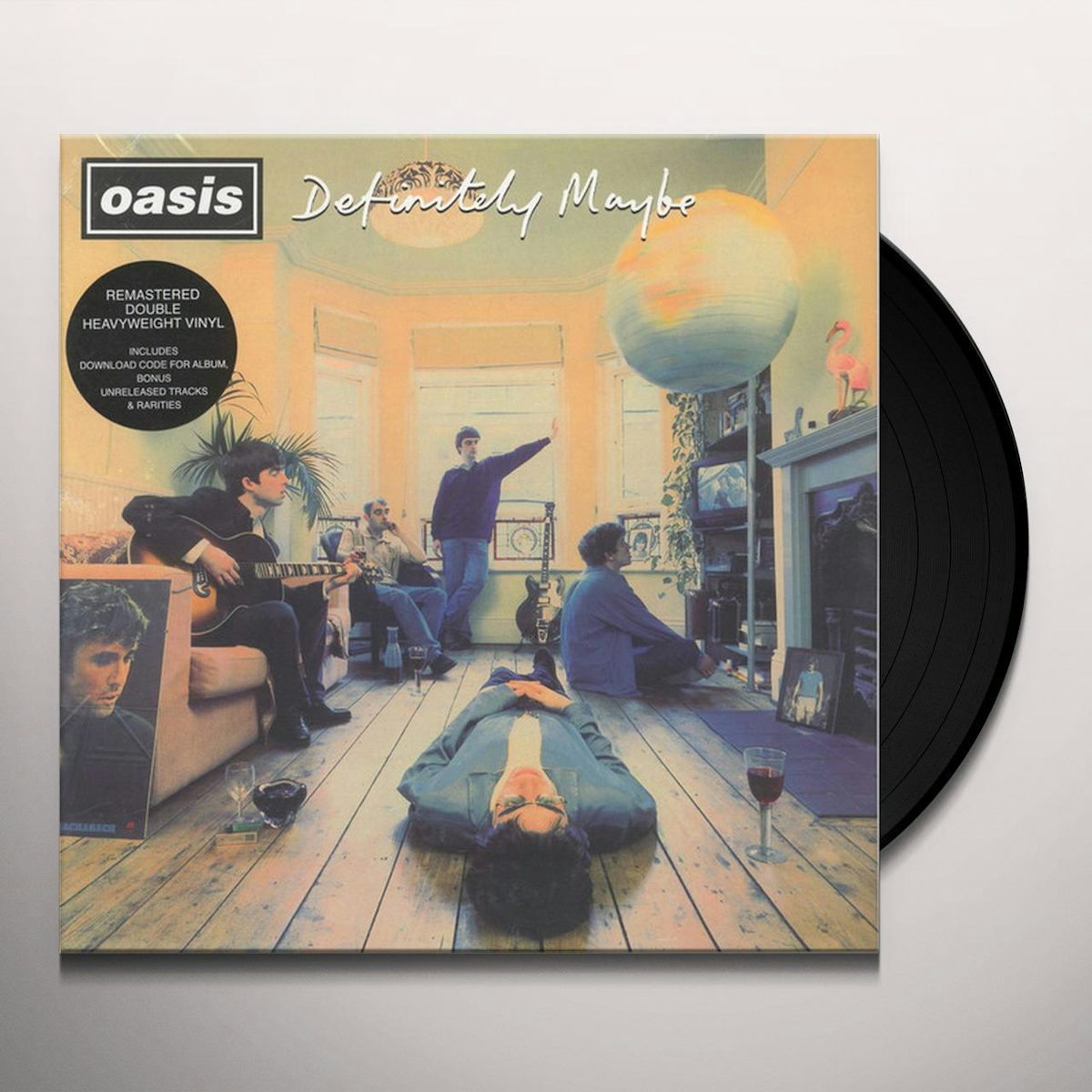 Oasis DEFINITELY MAYBE Vinyl Record
