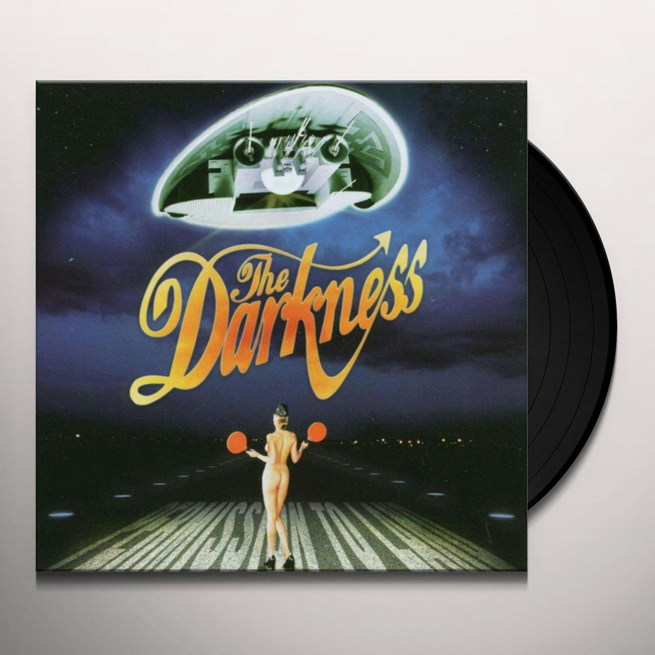 The Darkness PERMISSION TO LAND Vinyl Record