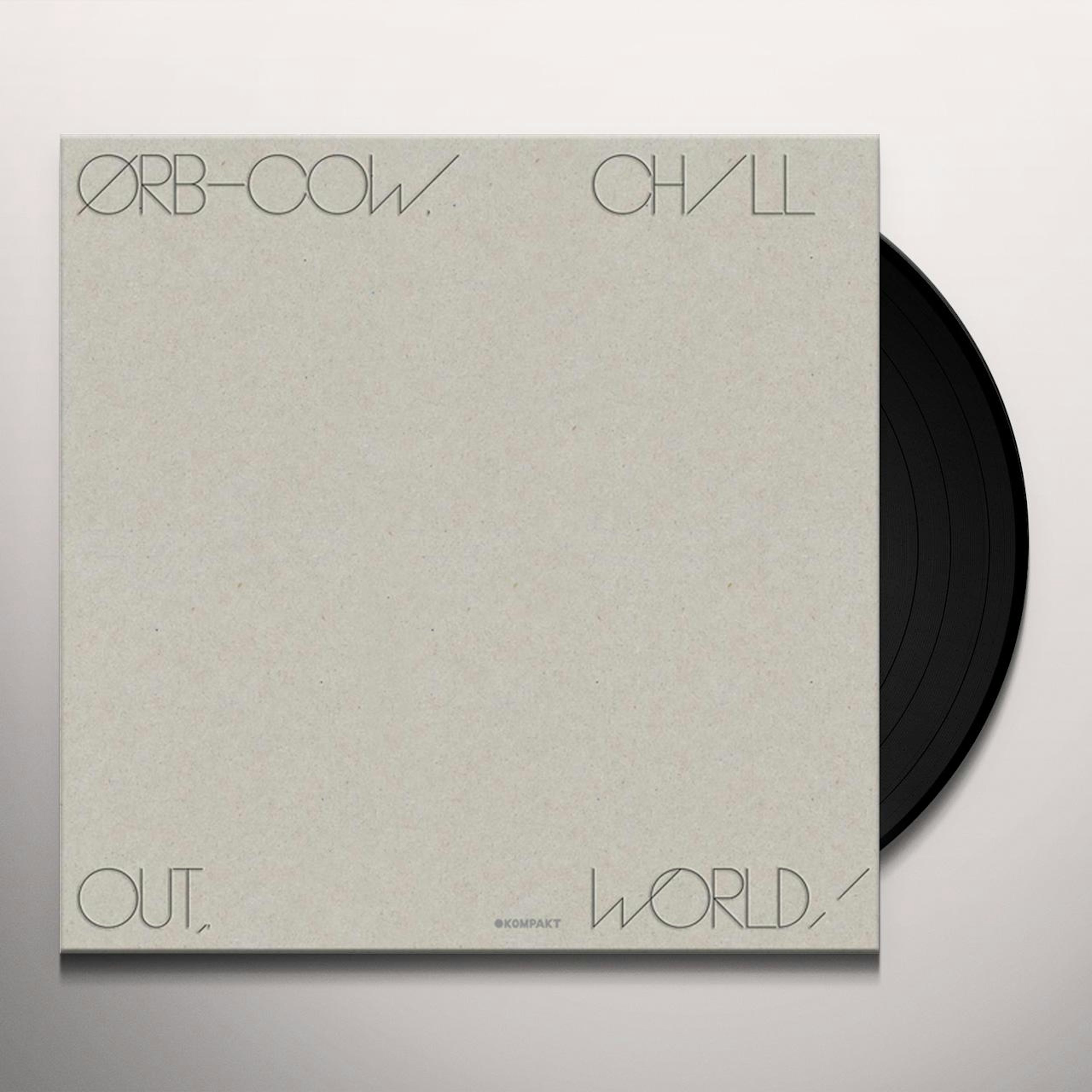 The Orb COW / CHILL OUT WORLD Vinyl Record
