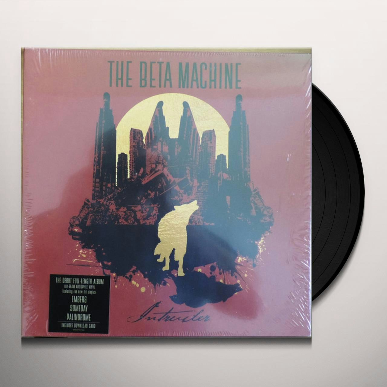 The Beta Machine INTRUDER (RED/BLACK SWIRL VINYL) Vinyl Record