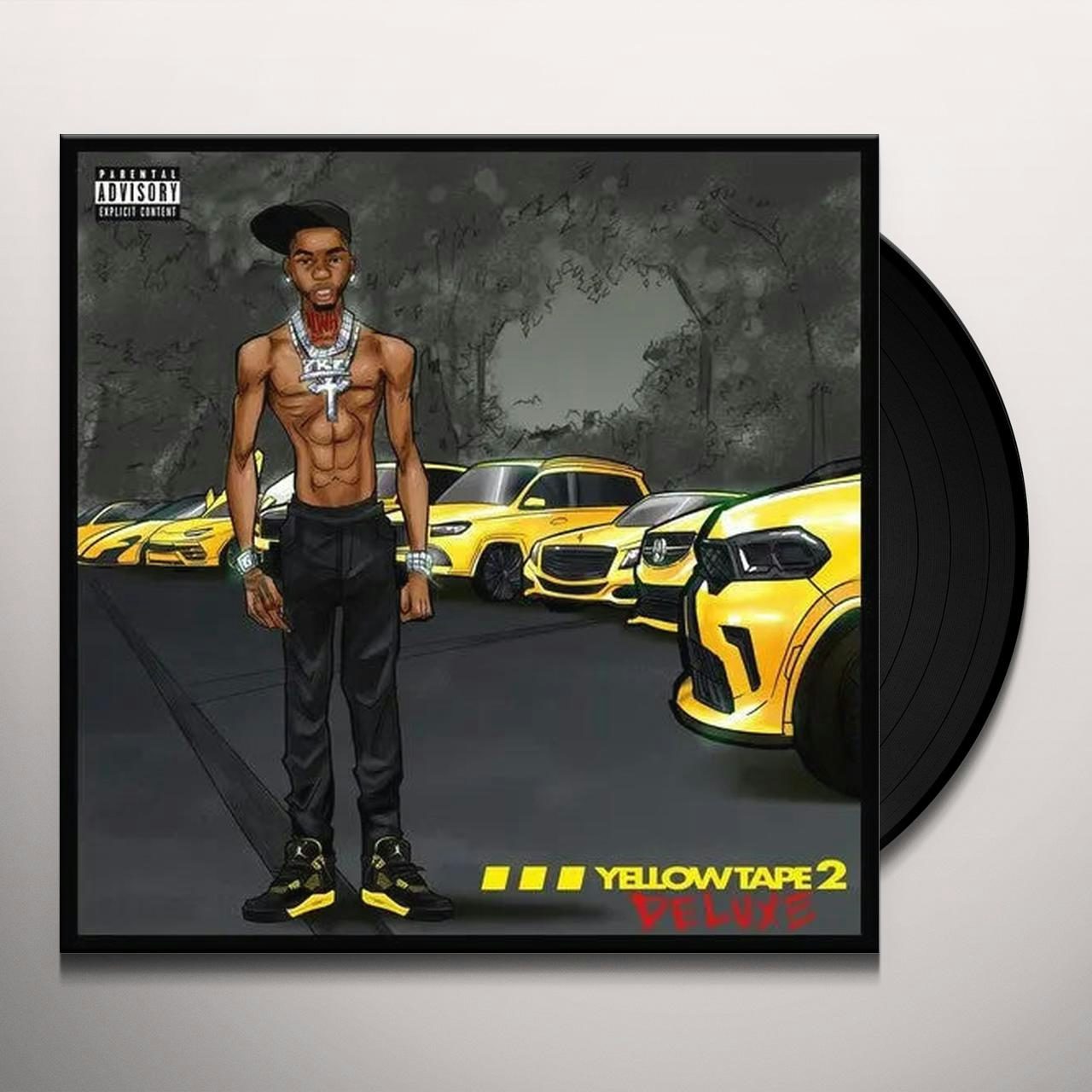 Key Glock YELLOW TAPE 2 (DELUXE) Vinyl Record