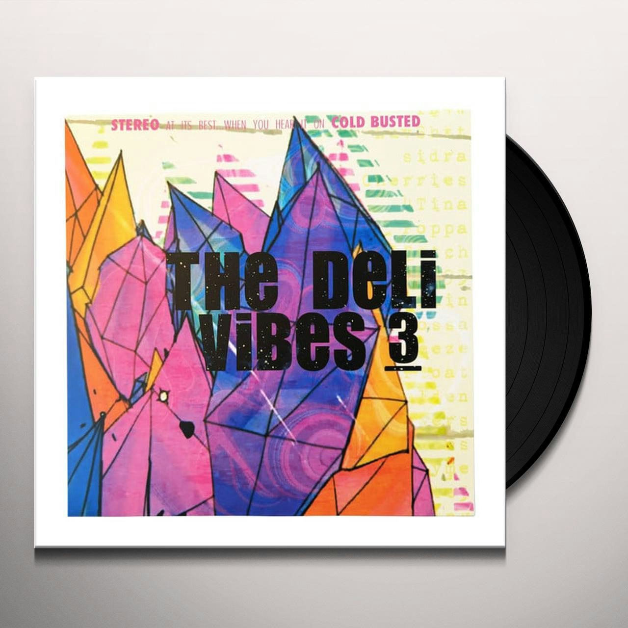 The Deli VIBES 3 (LIMITED EDITION PINK VINYL) Vinyl Record