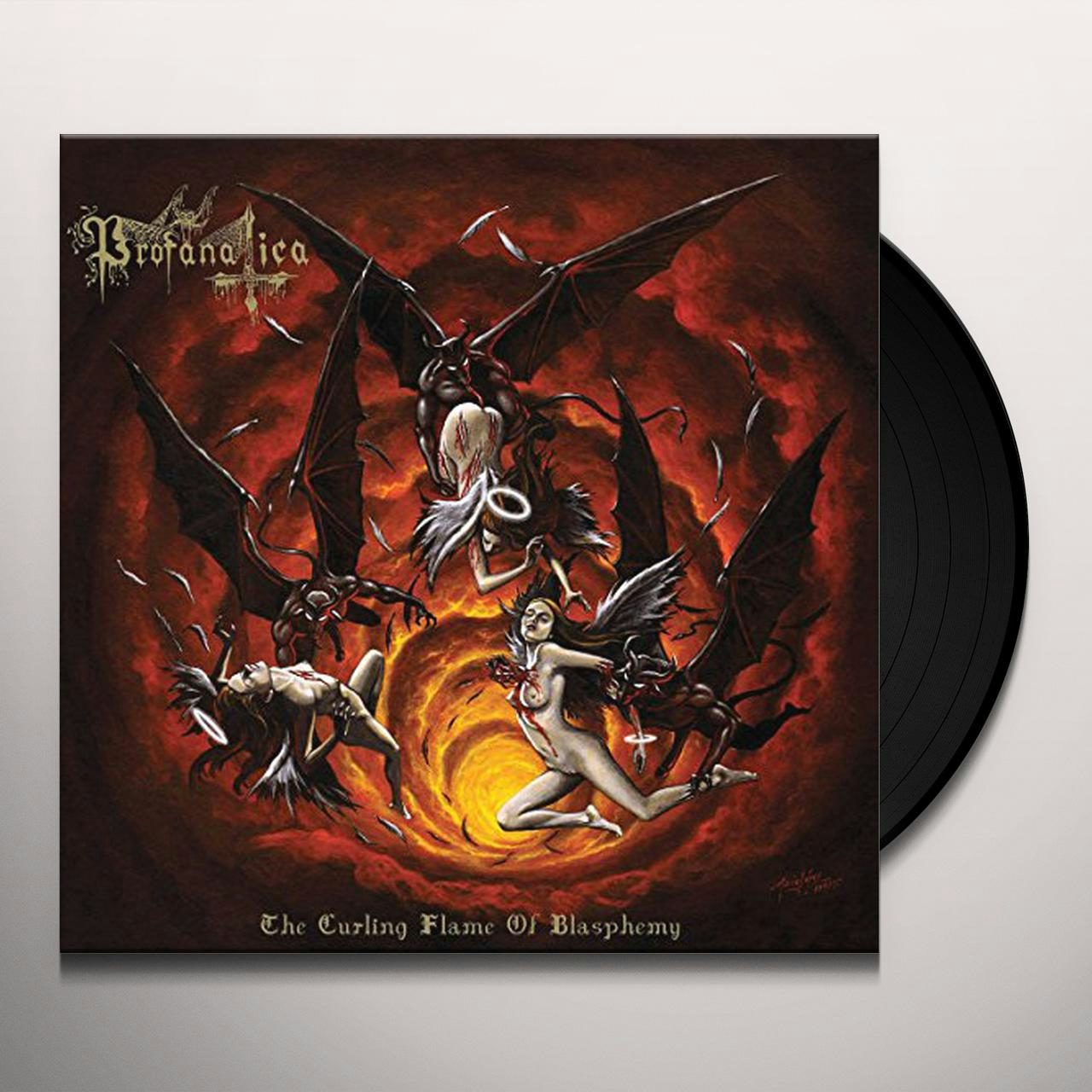 Profanatica CURLING FLAME OF BLASPHEMY Vinyl Record