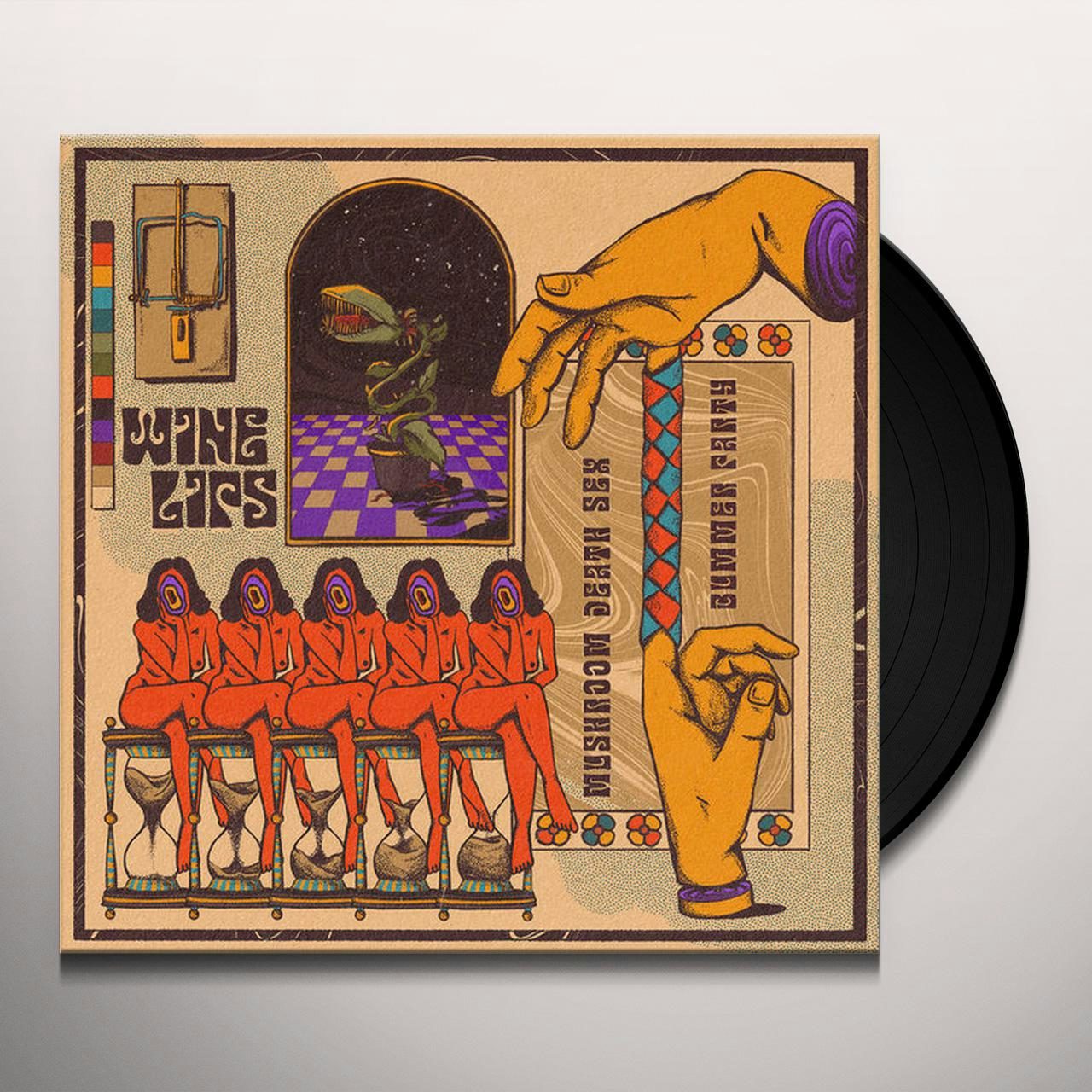 Wine Lips MUSHROOM DEATH SEX BUMMER PARTY Vinyl Record
