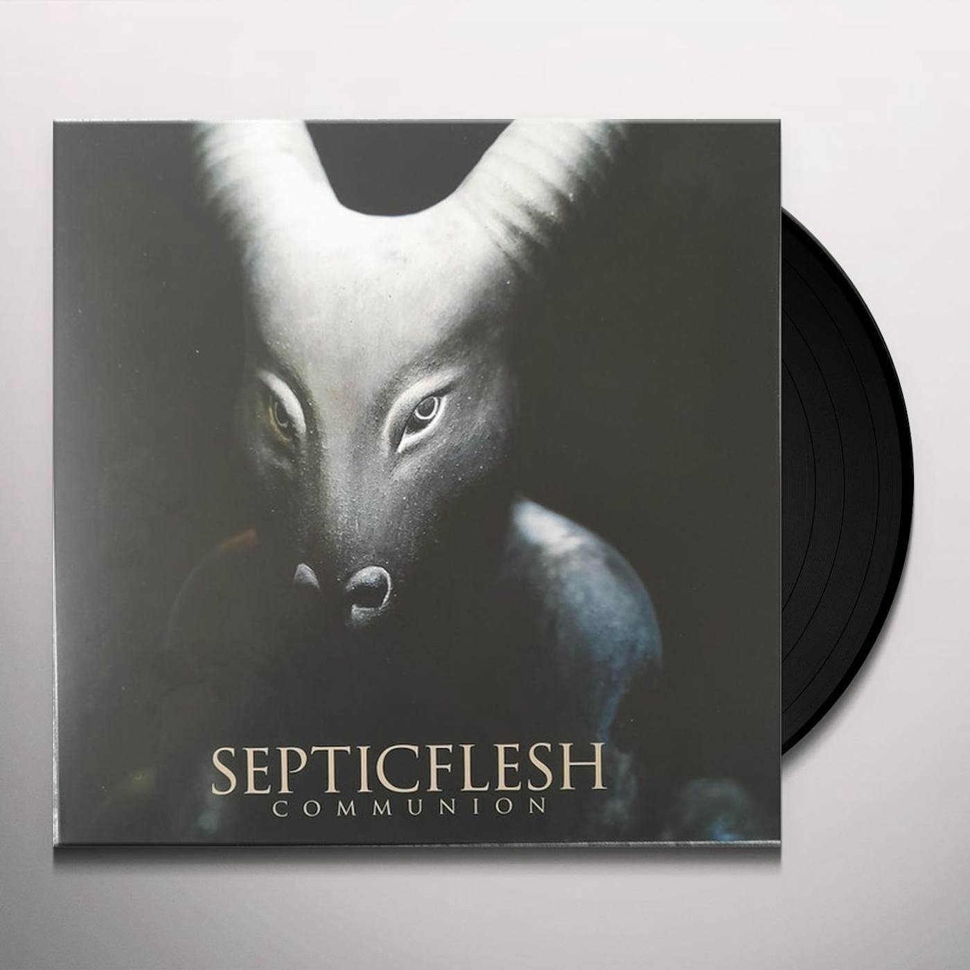 Septicflesh COMMUNION (GOLDEN VINYL) Vinyl Record