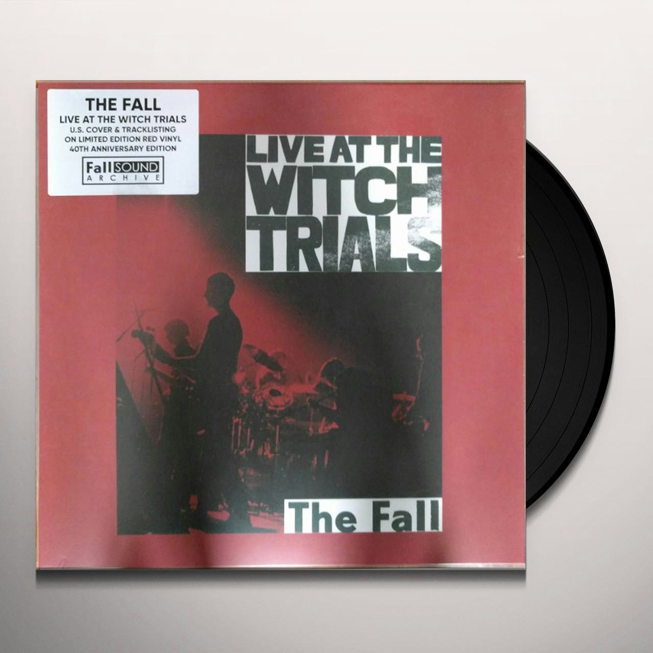 The Fall LIVE AT THE WITCH TRIALS (RED VINYL) Vinyl Record