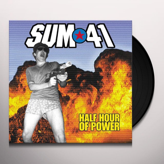 Sum 41 HALF HOUR OF POWER Vinyl Record