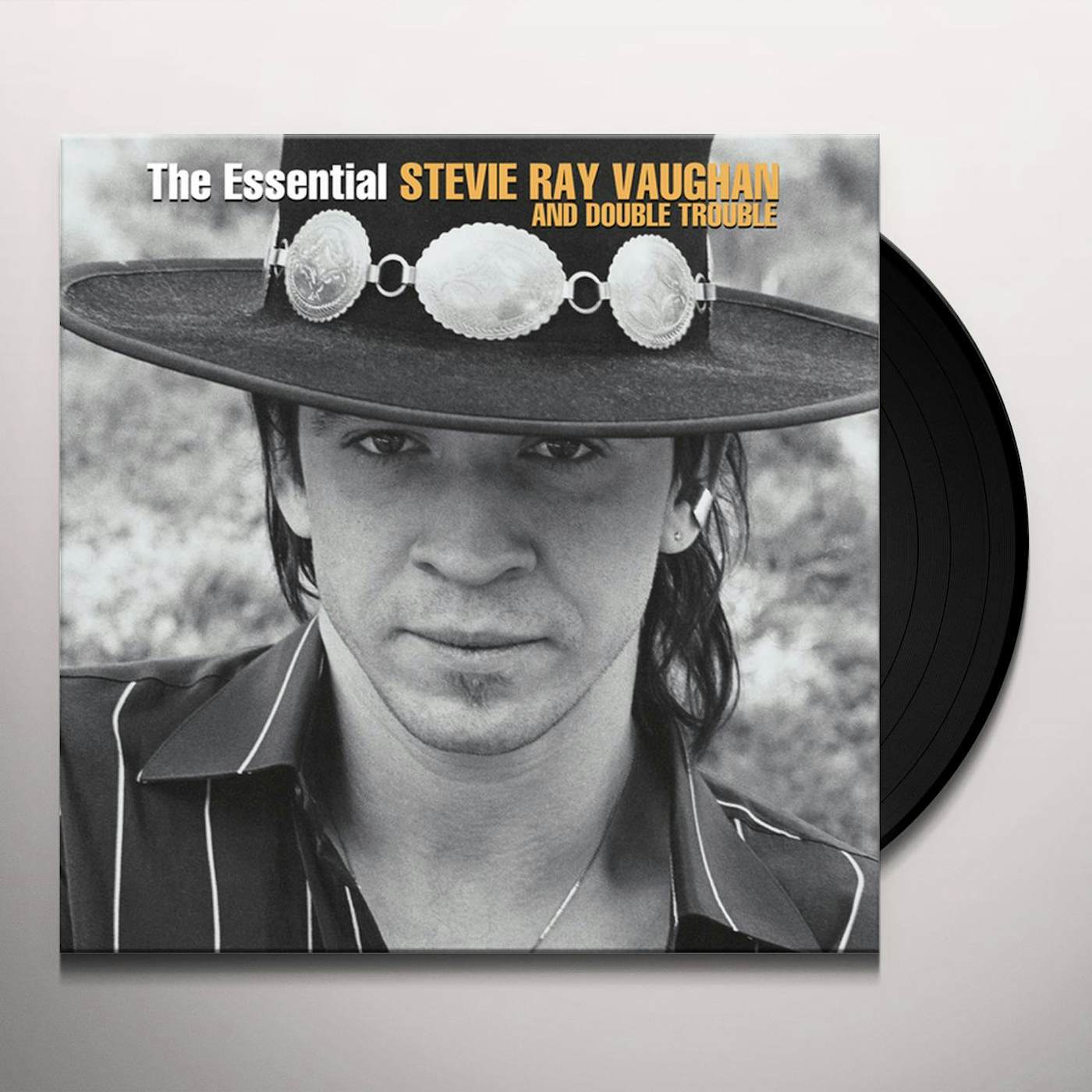 ESSENTIAL STEVIE RAY VAUGHAN & DOUBLE TROUBLE Vinyl Record