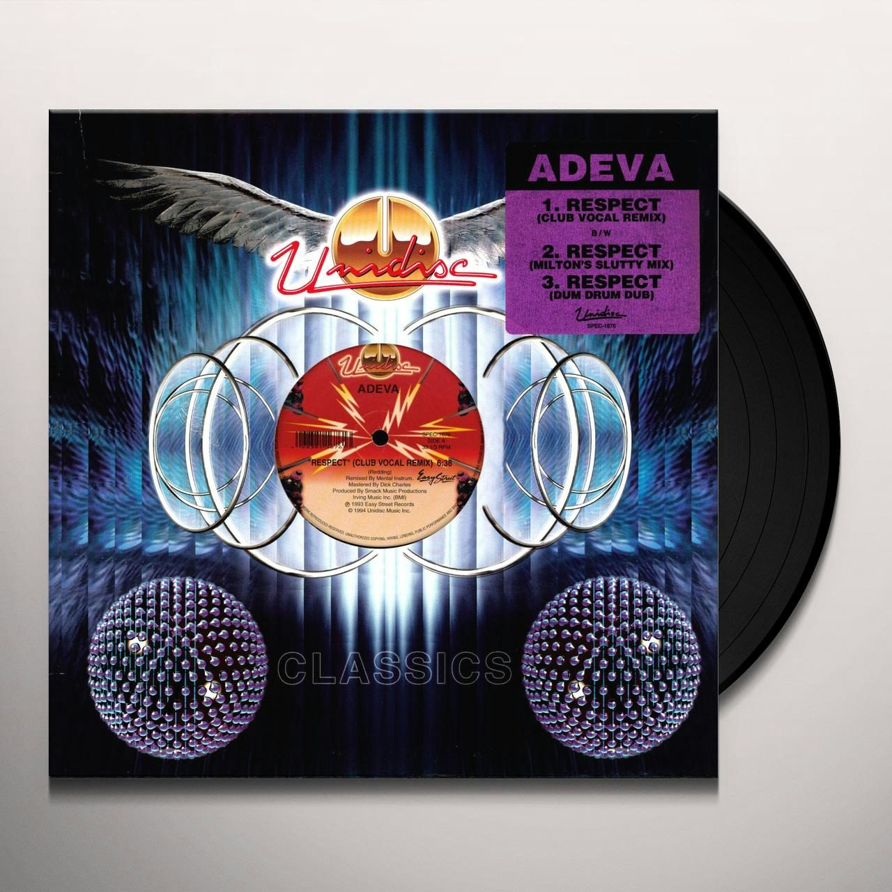 Adeva RESPECT Vinyl Record - Canada Release