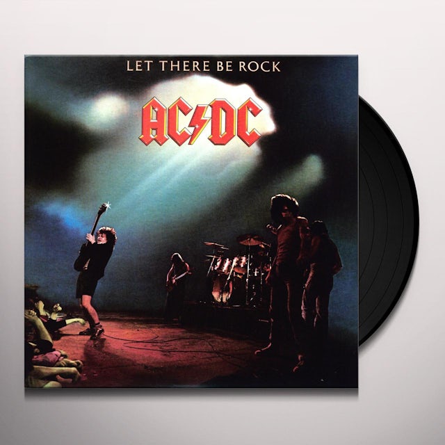 AC/DC LET THERE BE ROCK Vinyl Record