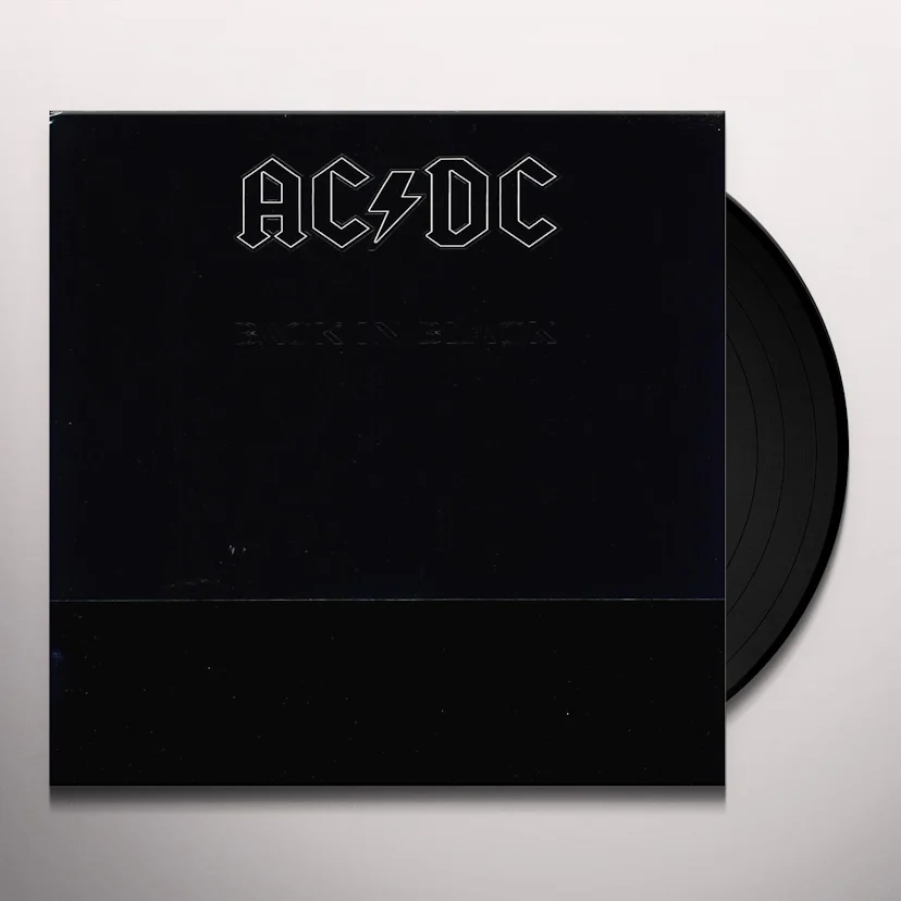 AC/DC BACK IN BLACK Vinyl Record